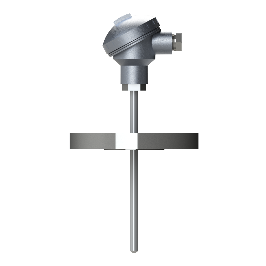 Flanged RTD Model RTD-HM-04 | Ariya Sanat Salim Group